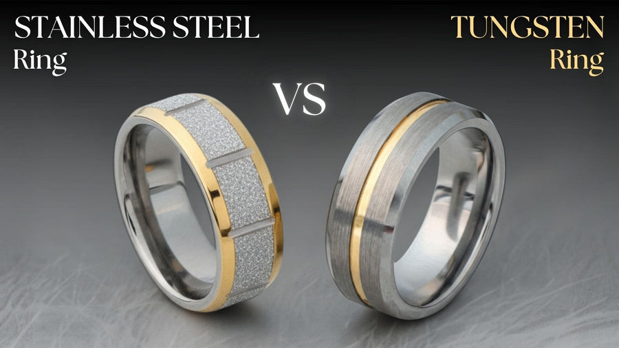 Stainless Steel vs Tungsten Rings – Which is Better? | Mesmerize India