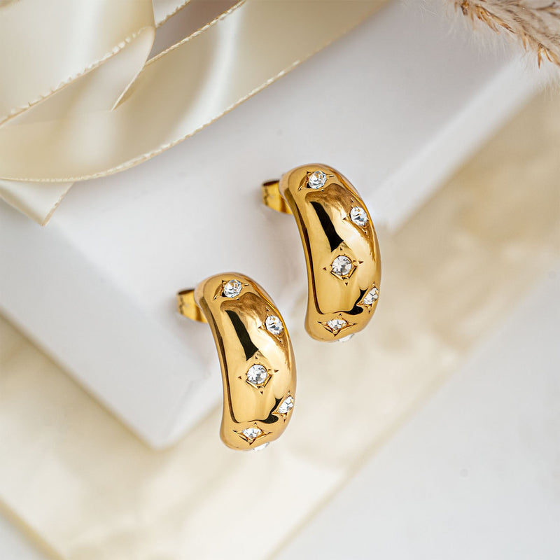 Buy Stunning 18k Gold-Plated Earrings | Trendy Designs for Women