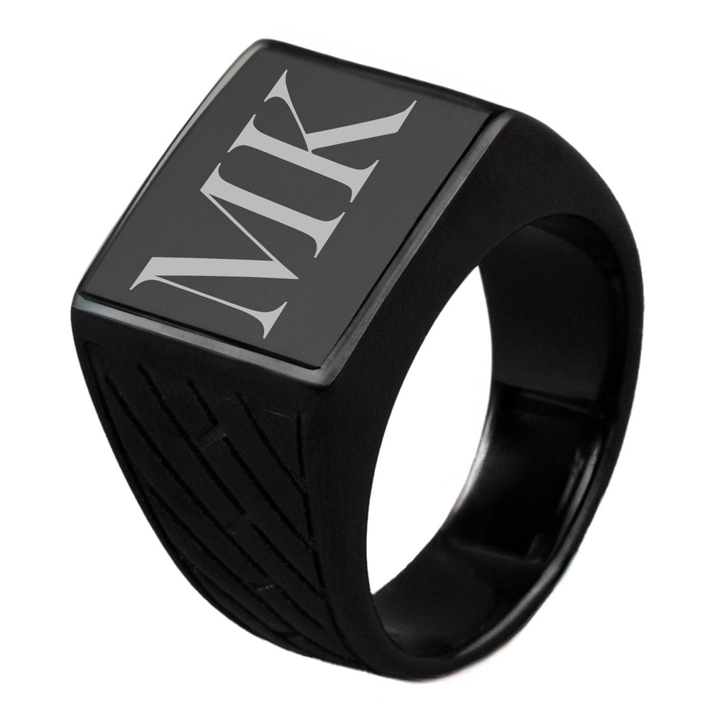 Black Hercules Ring - mesmerize india