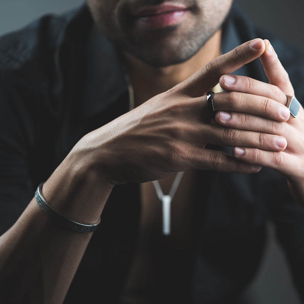 Shop Stainless Steel Necklaces, Rings, Bracelets for Men | Mesmerize