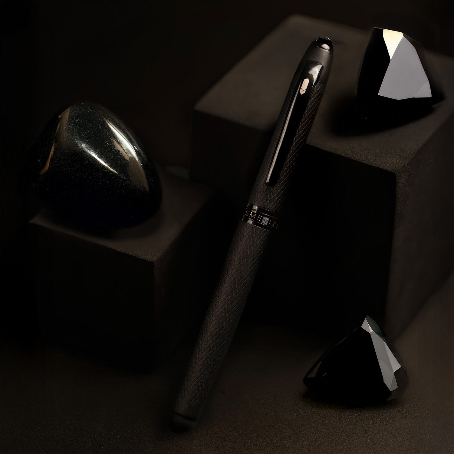 Onyx 2 in 1 MagSnap Roller Ball Pen Matte Black Finish with Stylus by ...